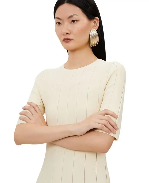 Karen Millen Petite Knitted Maxi Dress