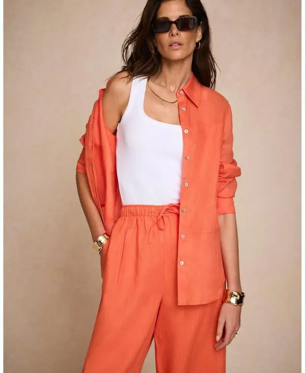 Mint Velvet Linen Blend Shirt