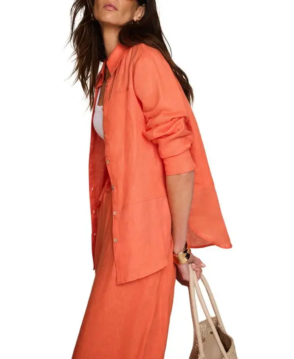Mint Velvet Linen Blend Shirt