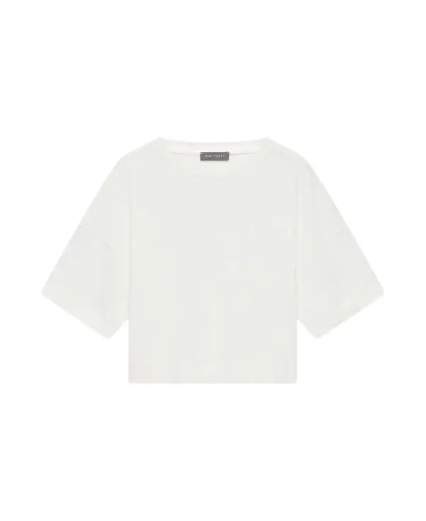 Mint Velvet Linen Blend Boxy T-shirt