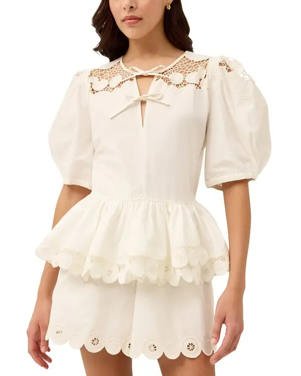 MARIE OLIVER Lucile Top - Ivory