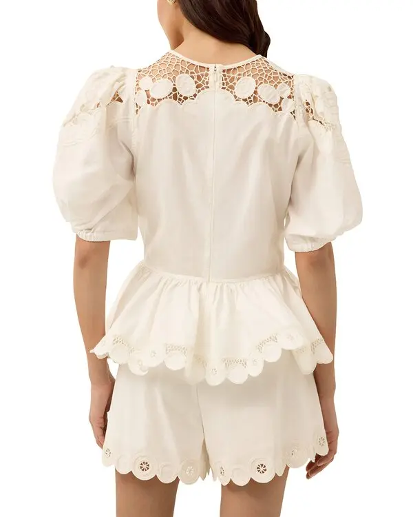 MARIE OLIVER Lucile Top - Ivory