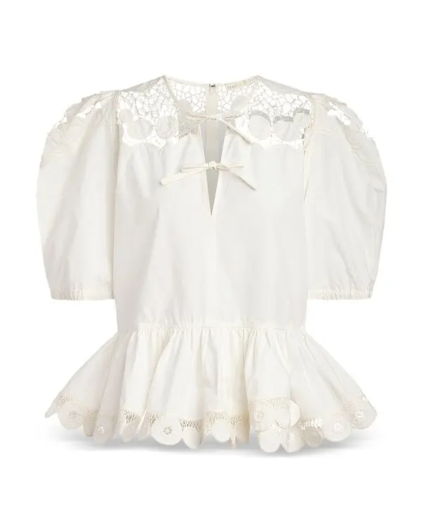 MARIE OLIVER Lucile Top - Ivory