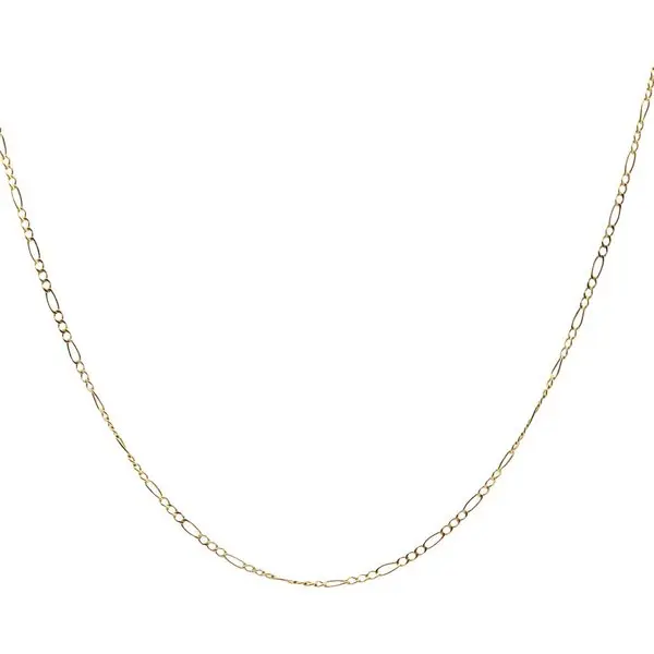 ANCONA JEWELRY 14k 2mm Figaro Link 24in Chain Necklace - Yellow Gold