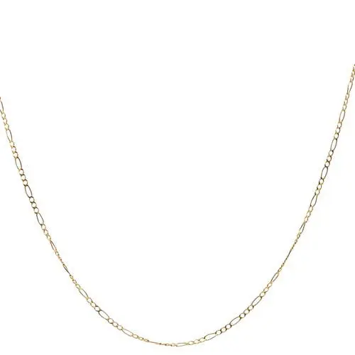 ANCONA JEWELRY 14k Figaro Link Chain Necklace - Yellow Gold