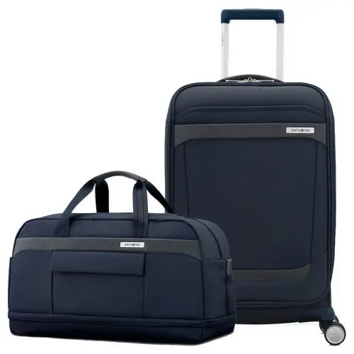 SAMSONITE Elevation Softside Duffel And 22" Carry-on Luggage Set - Midnight Blue