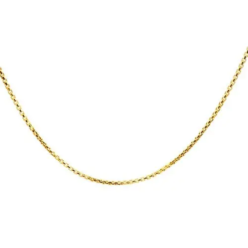 ANCONA JEWELRY 14k Box Link Chain Necklace - Yellow Gold