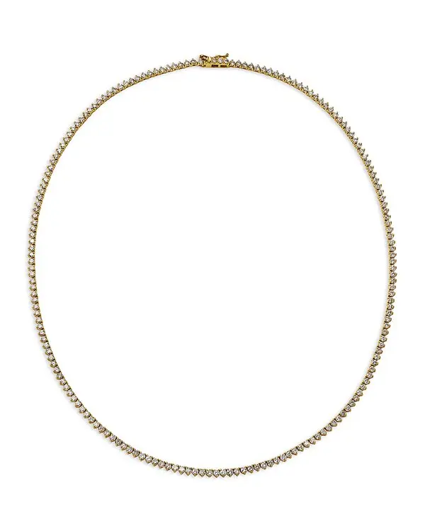 Bloomingdale'S 14k Diamond Tennis Necklace 6.0 Tcw - Gold