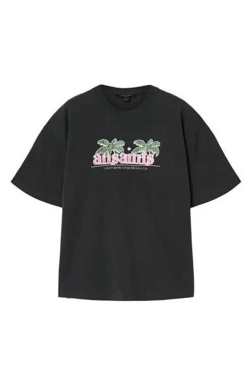 ALLSAINTS Tropico Etta Logo T-shirt