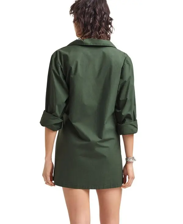 VITAMIN A Elodie Wrap Mini Dress