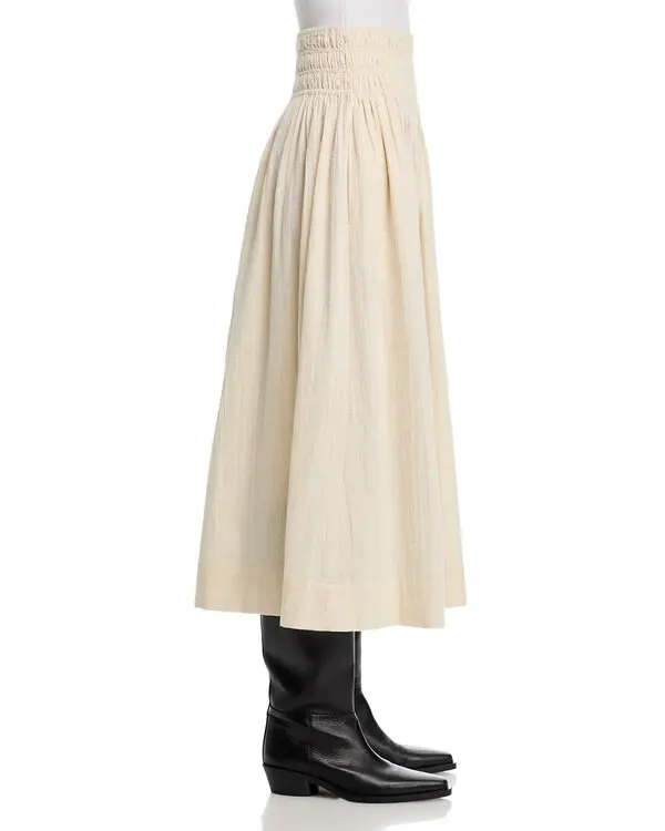 The Great. The Viola Skirt - Natural