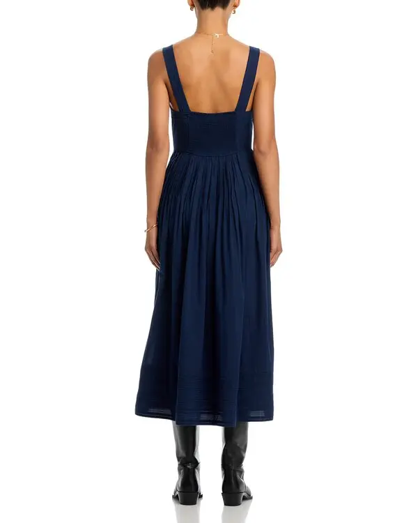 The Great. The Day Break Dress - Navy