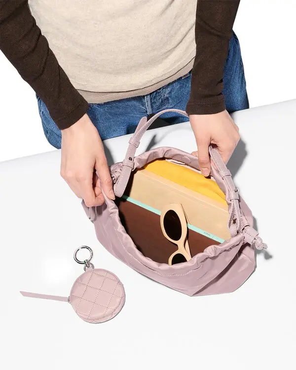 Mz Wallace Small Waverly Shoulder Bag - Quail/silver