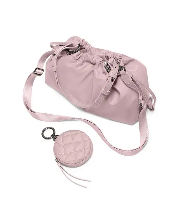 Mz Wallace Small Waverly Shoulder Bag - Quail/silver