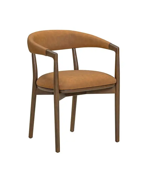 TOV FURNITURE Vina Performance Leather Dining Chair