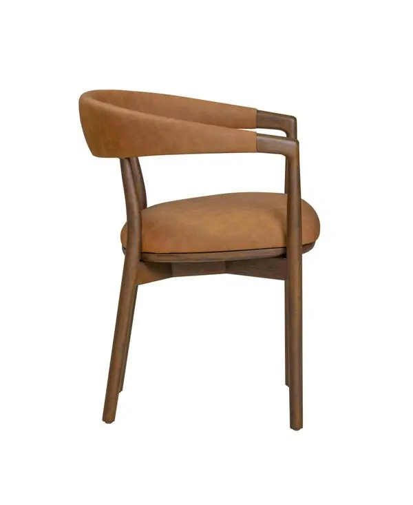 TOV FURNITURE Vina Performance Leather Dining Chair