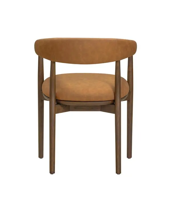 TOV FURNITURE Vina Performance Leather Dining Chair