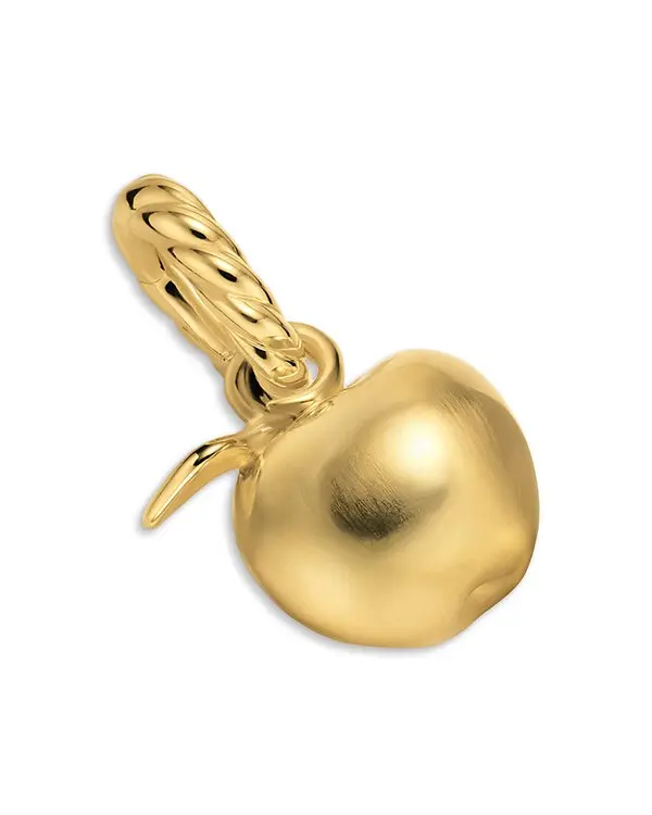 David Yurman Petite Apple Amulet - Gold