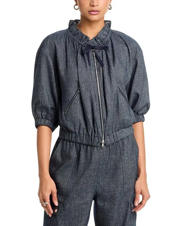 Cinq À Sept Kaylie Jacket - Navy/ivory