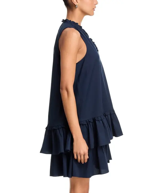 Cinq À Sept Mae Poplin Mini Dress
