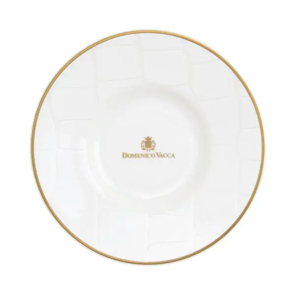 Prouna Domenico Vacca Alligator Espresso Cup & Saucer, 2 Piece Set