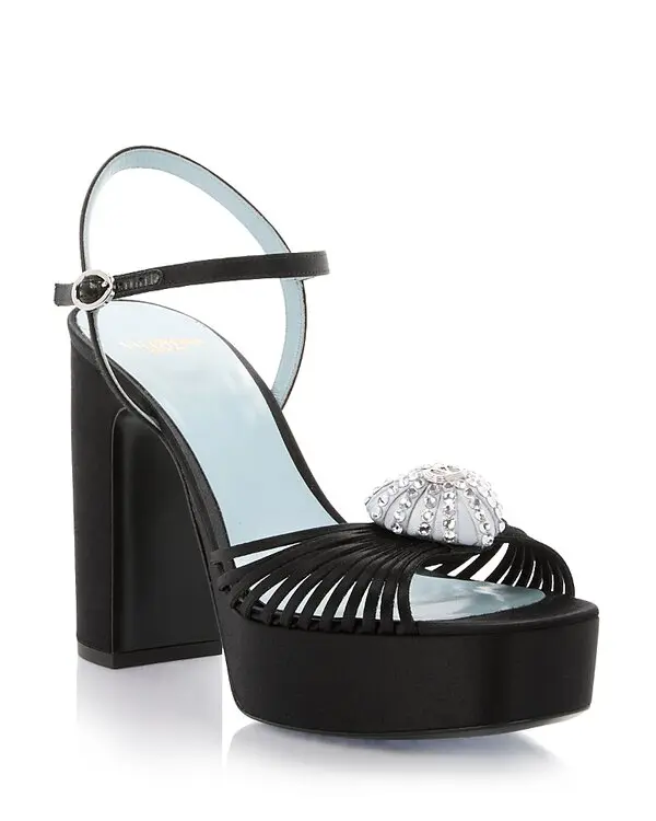 Valentino Garavani Embellished Platform Sandals