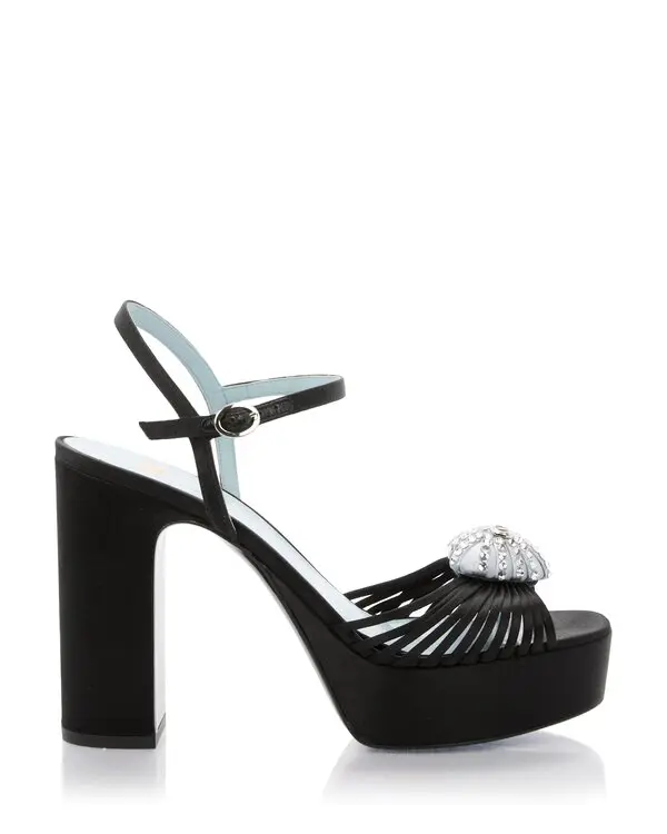 Valentino Garavani Embellished Platform Sandals