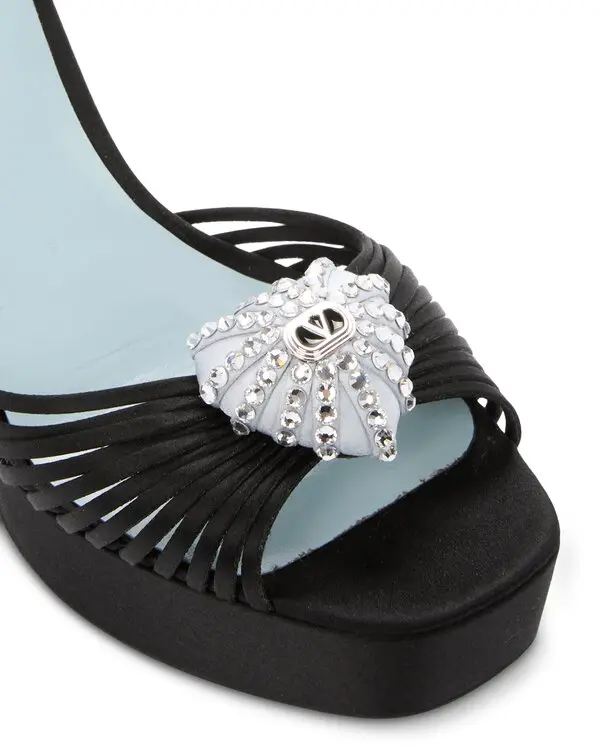 Valentino Garavani Embellished Platform Sandals