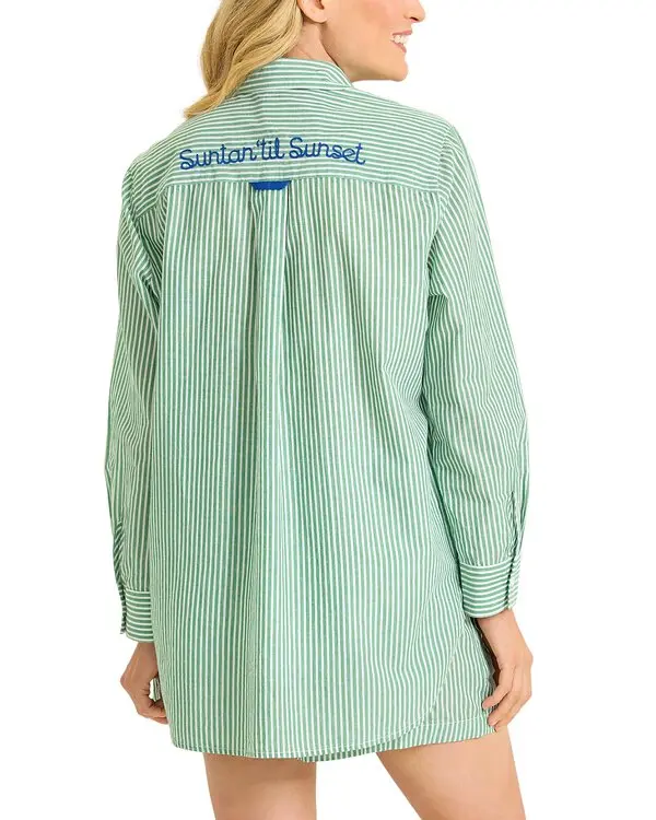 Tommy Bahama Suntan Til Sunset Cover Up Shirt