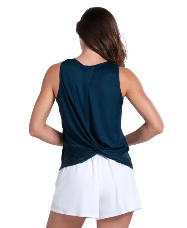 Lucky In Love Twist Back Tank Top