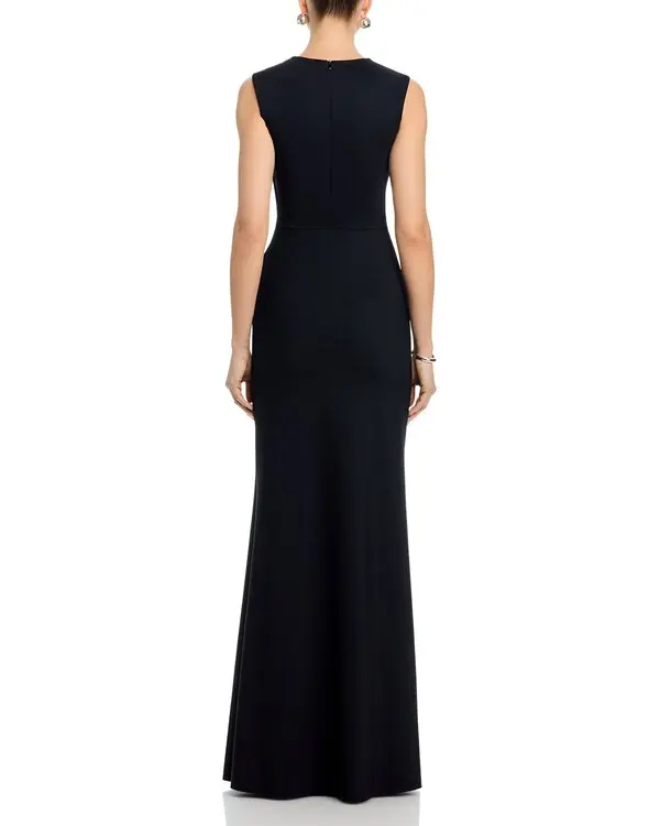 Chiara Boni La Petite Robe Frozy Sleeveless Draped Gown