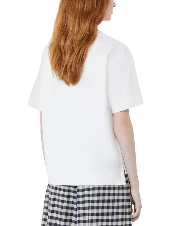 Max Mara Cotton Crewneck T-shirt
