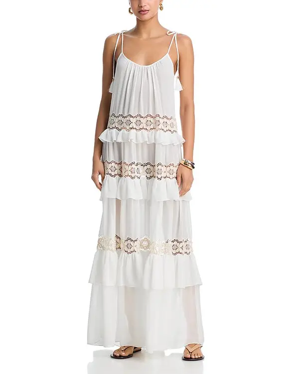 Ramy Brook Lisbeth Dress Cover Up - White