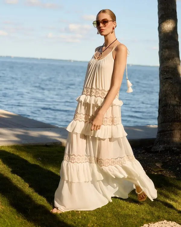 Ramy Brook Lisbeth Dress Cover Up - White