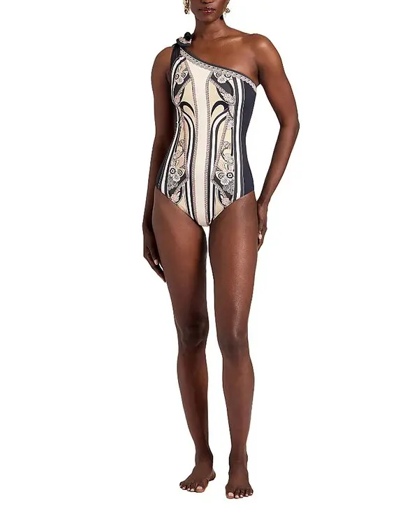 La DoubleJ Goddess One-piece Swimsuit - Ambrosia Placee Pale Pink