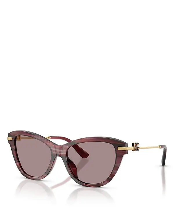 Dolce & Gabbana Butterfly Sunglasses, 53mm - Violet