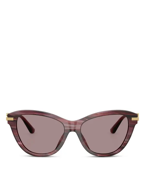 Dolce & Gabbana Butterfly Sunglasses, 53mm - Violet