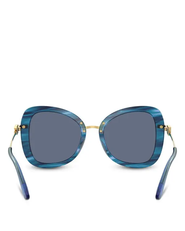 Dolce & Gabbana Butterfly Sunglasses, 53mm - Blue