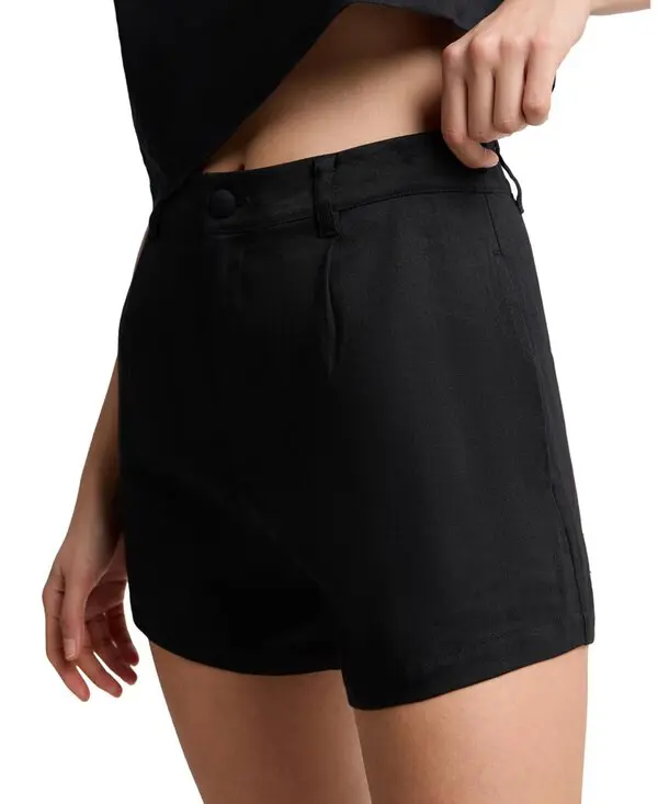 Onia Stretch Linen Short - Black