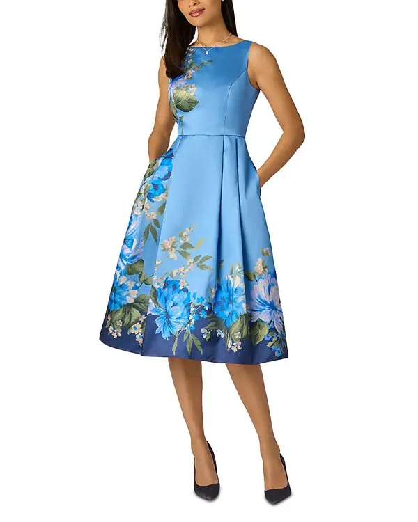 Adrianna Papell Mikado Midi Dress