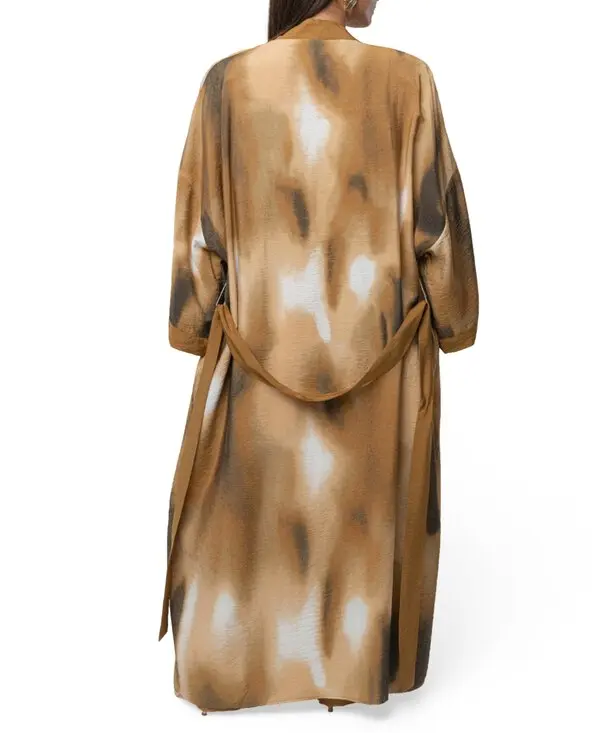 JLUXLABEL Desert Oasis Duster - Brown