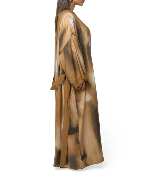 JLUXLABEL Desert Oasis Duster - Brown