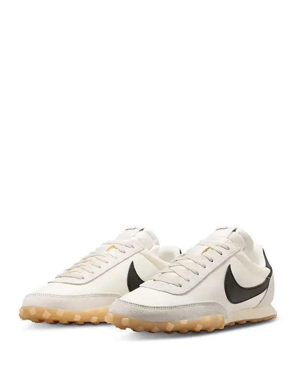 Nike Waffle Racer Sneakers - Fire/black