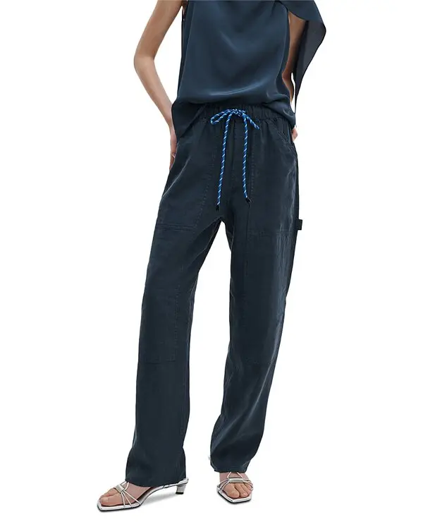 Rag & Bone Atlas Linen Trousers - Sal