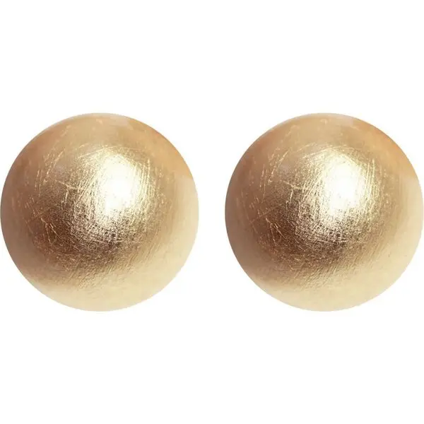 SAULE LABEL Gaia Glam Mini Earrings - Plated Sun