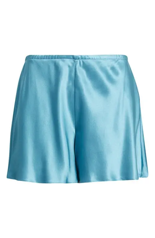 REFORMATION Gale Silk Shorts - Siren