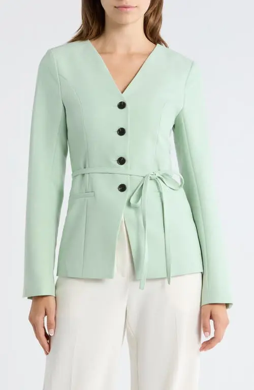 ALIGNE Belted Jacket - Mint