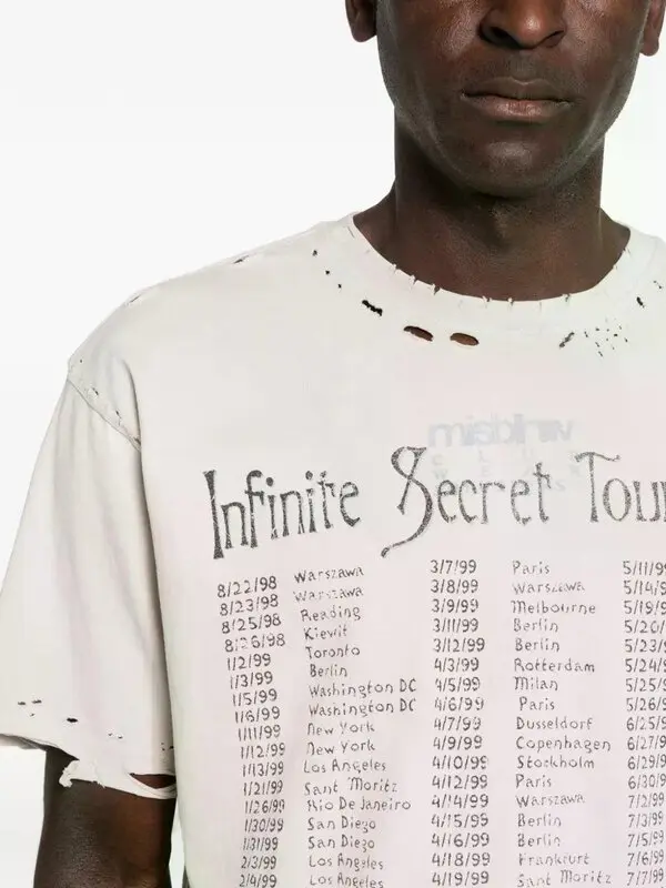 MISBHV Tour 99 Distressed T-shirt