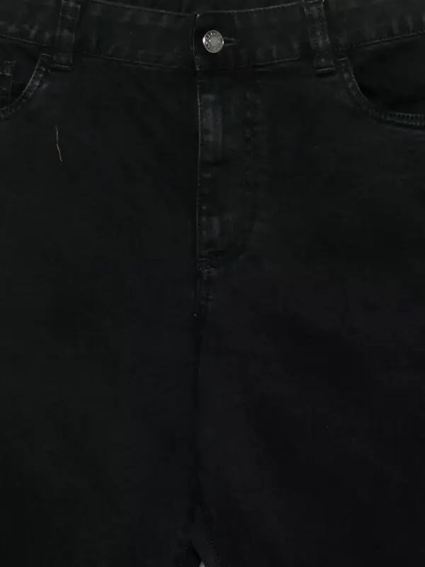 Canali Five-pocket Slim-fit Jeans - Black