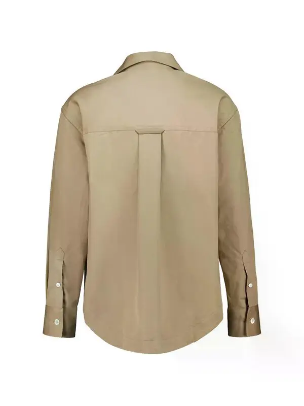 AMI Paris Long-sleeve Shirt - Neutrals